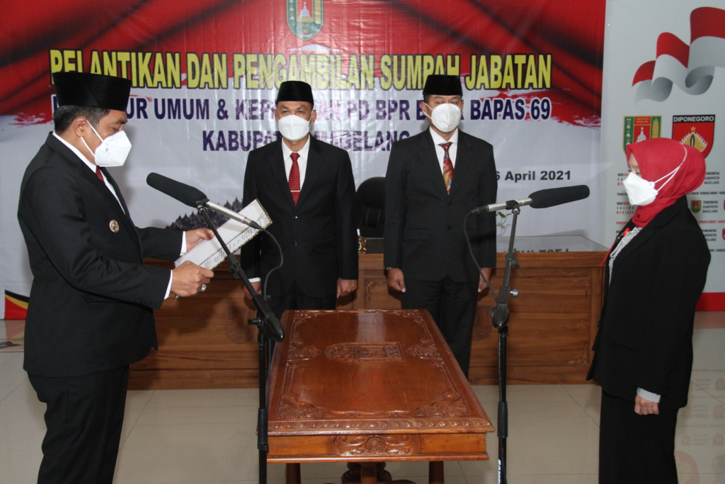 Dyah Retno Andiani Dilantik Bupati Magelang Sebagai Direktur Bank Bapas ...