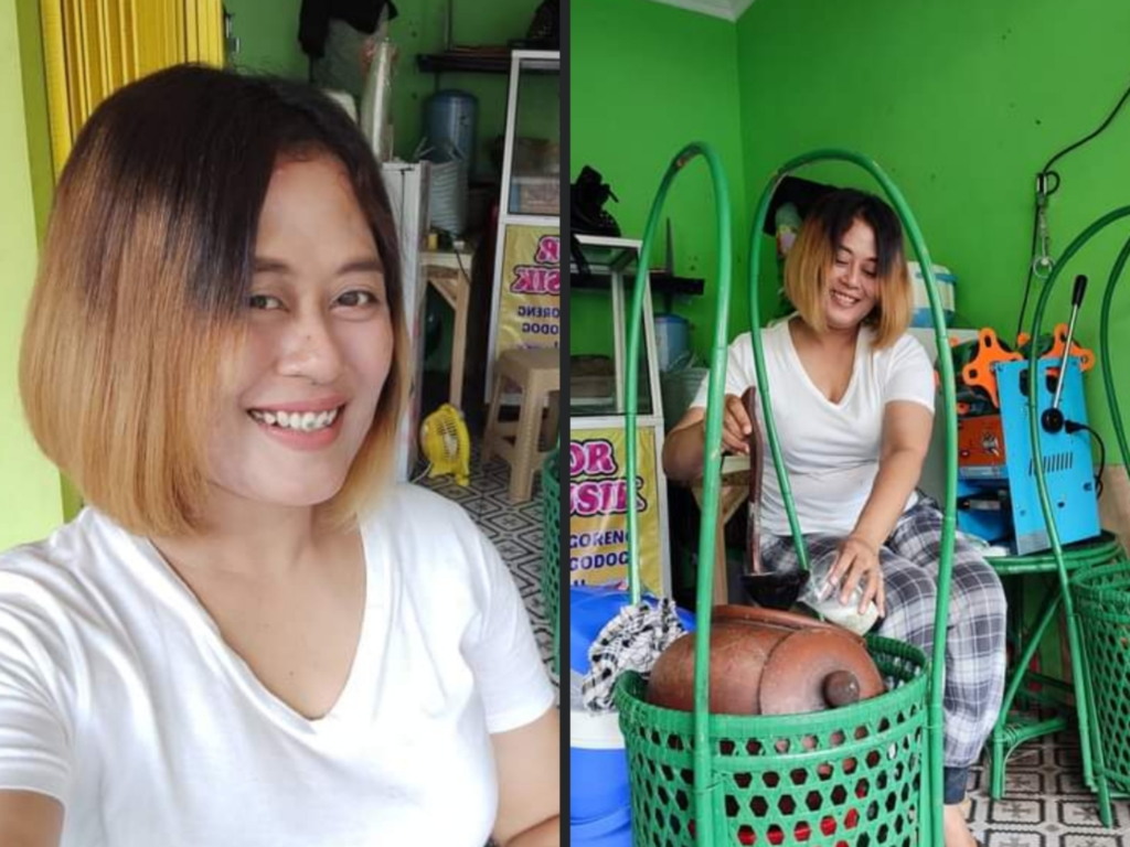 Cerita Nancy Mariam, Vokalis Cantik Banting Setir Jualan Dawet di Pasar ...