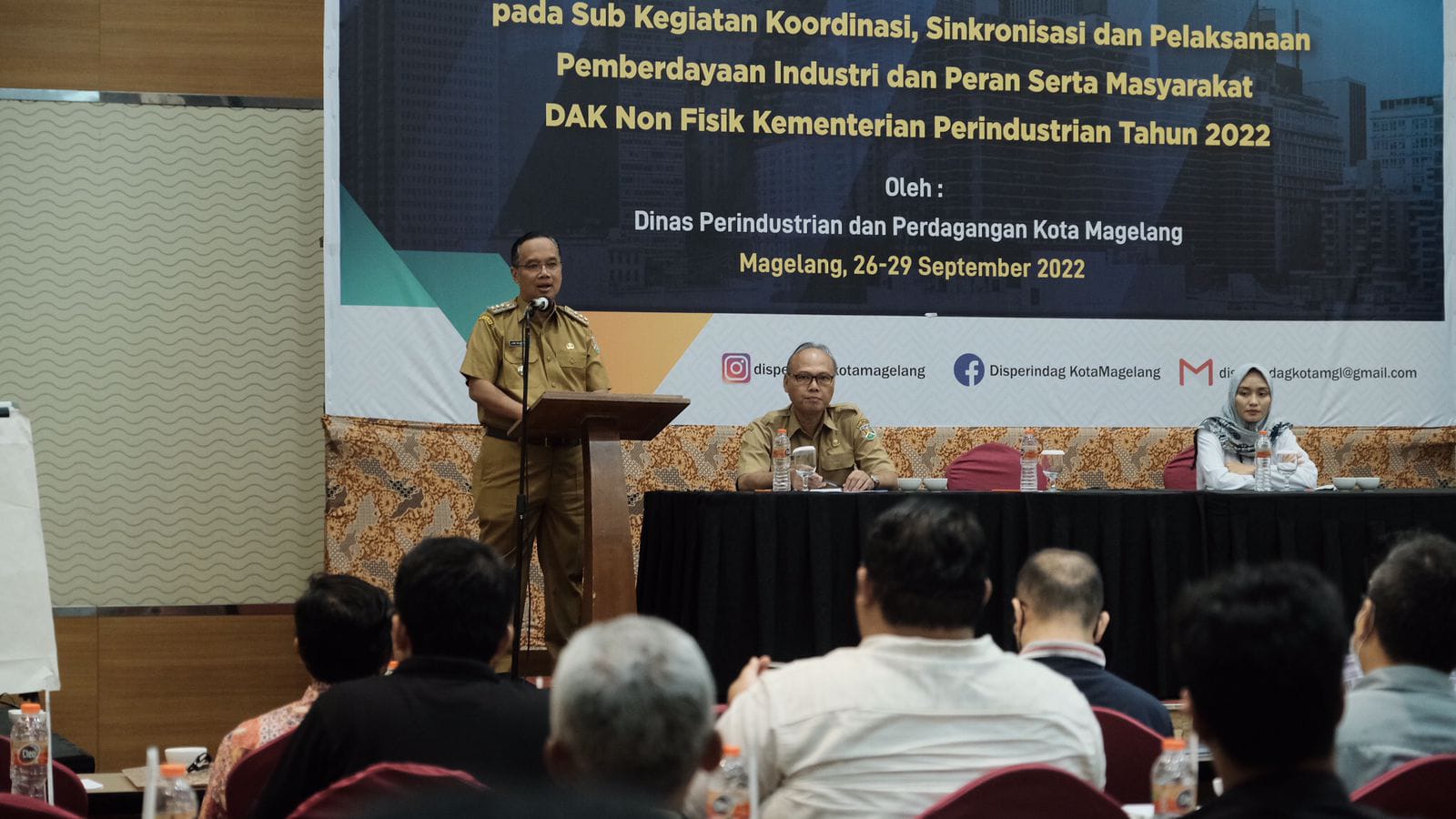 Wali Kota Aziz Dorong IKM Pangan di Kota Magelang Terapkan Standar Mutu ...