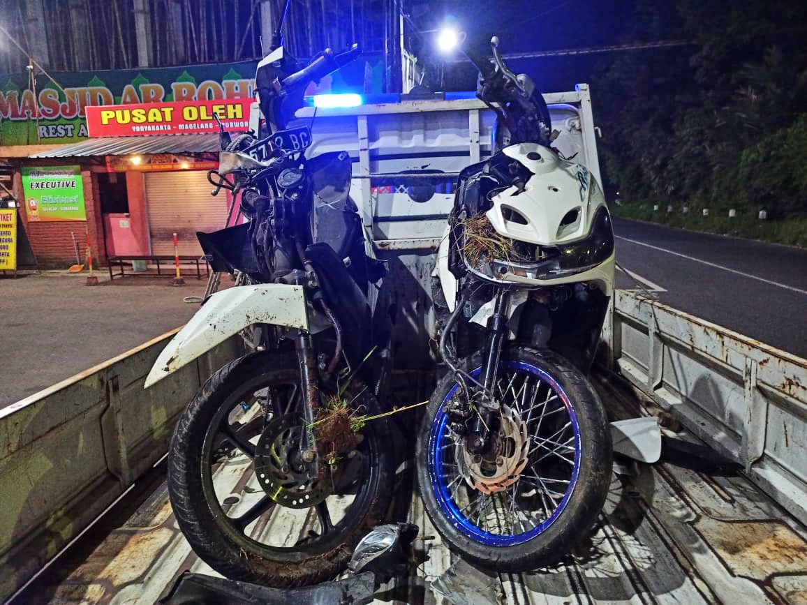 Kecelakaan Adu Banteng Dua Sepeda Motor di Salaman, Satu Orang Meninggal Dunia - BorobudurNews