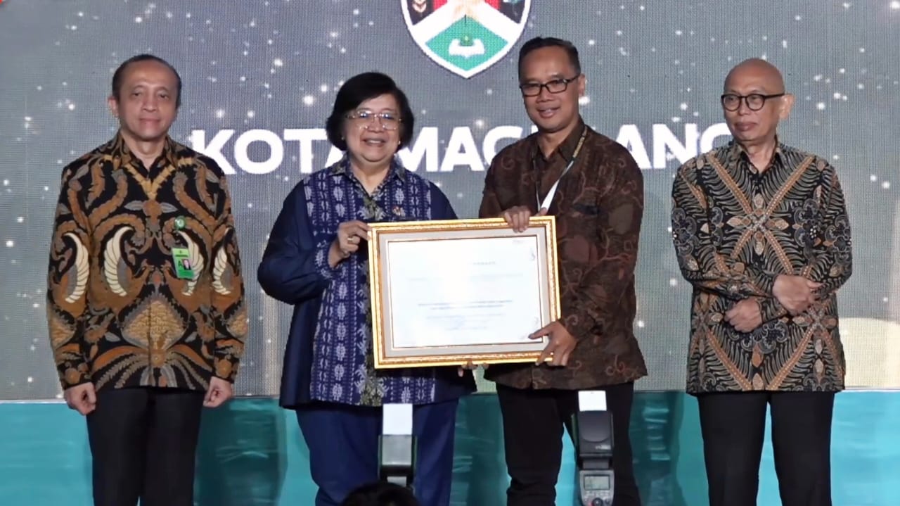 Kota Magelang Terima Penghargaan Nirwasita Tantra 2022 - BorobudurNews