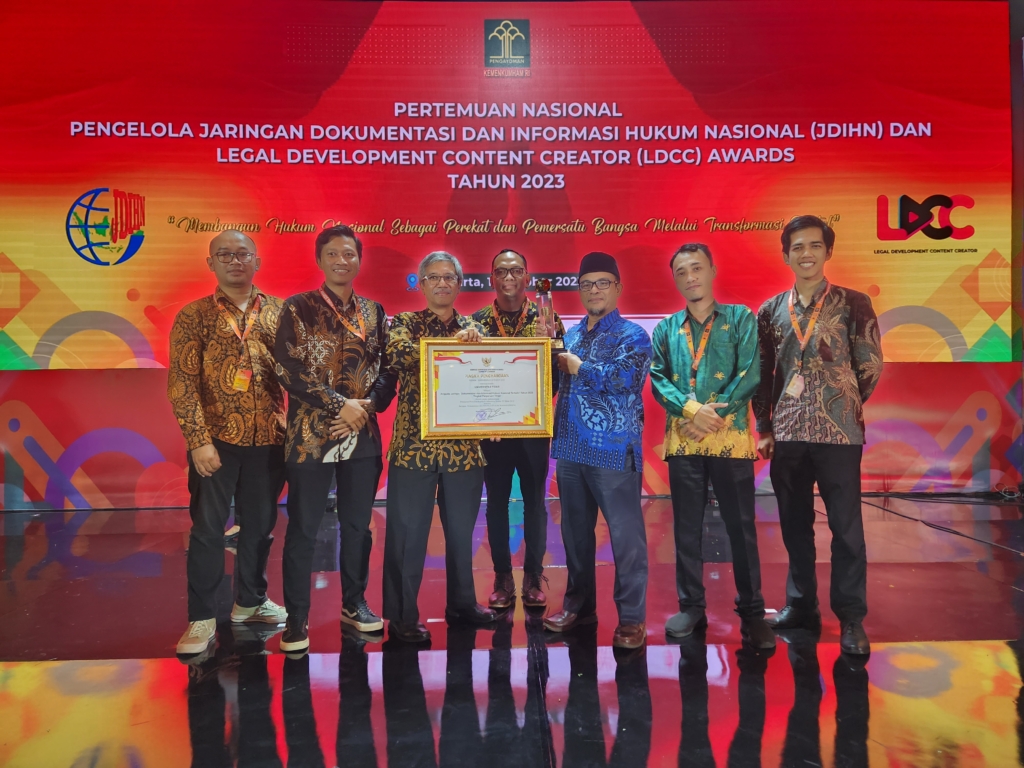 Untidar Magelang Raih Penghargaan JDIHN Terbaik Nasional Tahun 2023 ...