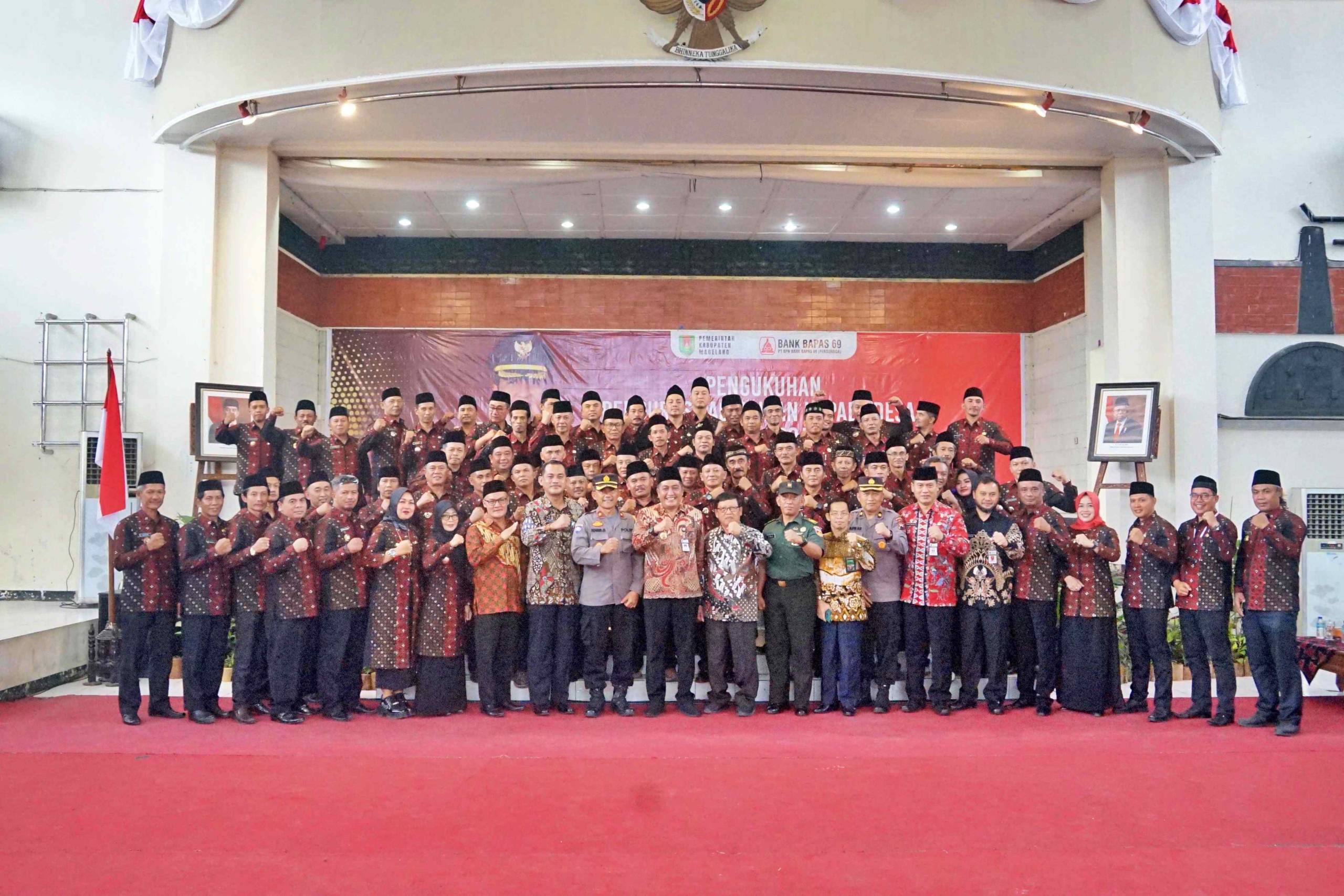 Pengurus Paguyuban Kades "Ngesti Projo" Magelang Dikukuhkan, Heri ...