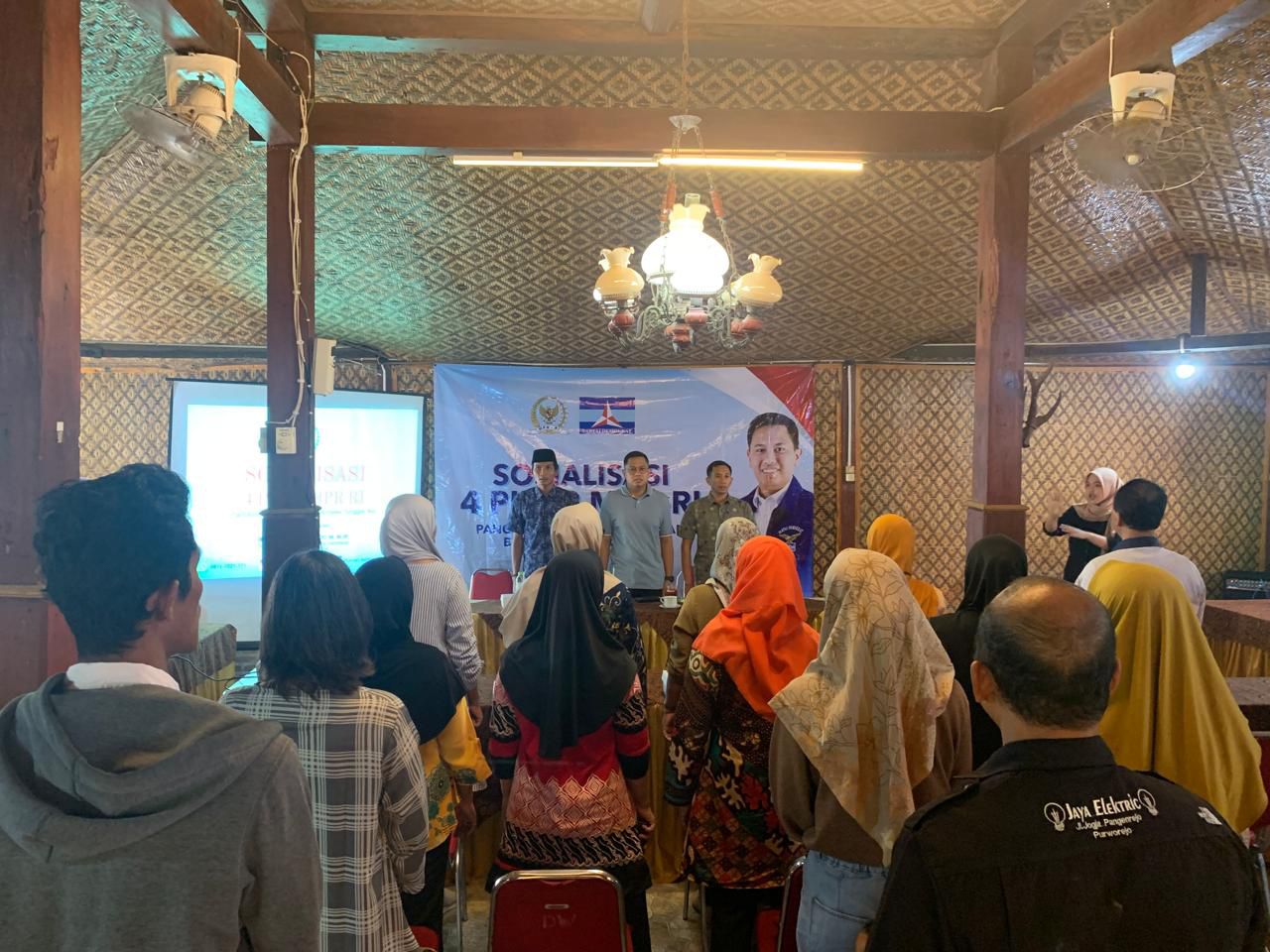 Sosialisasikan 4 Pilar Kebangsaan, Mas Bram Sampaikan Pesan Ini ...