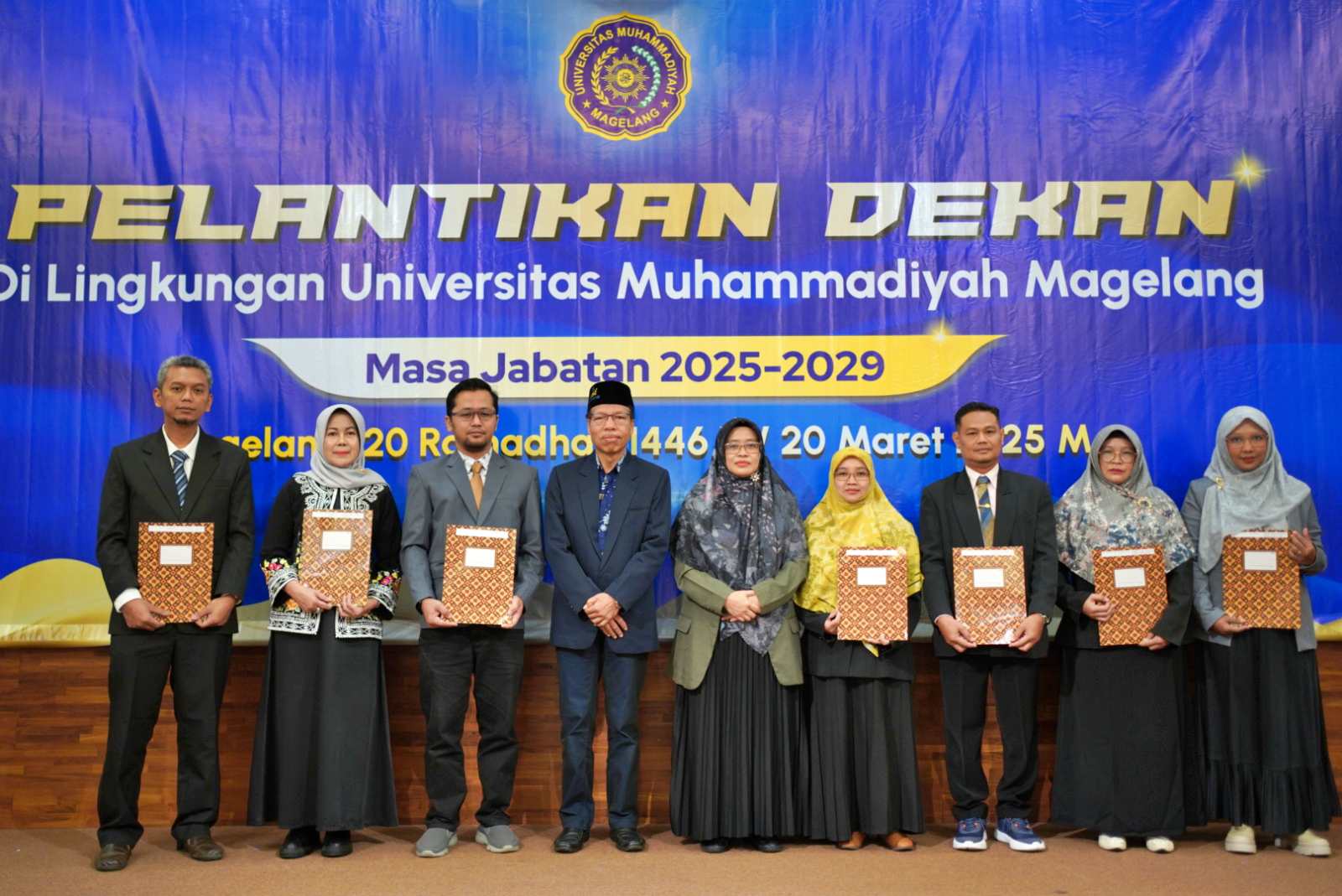 SELAMAT !! 7 Dekan UNIMMA Resmi Dilantik, ini Daftarnya - BorobudurNews