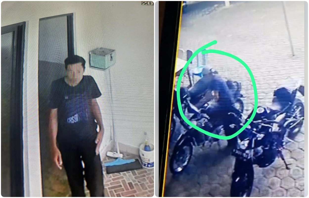 VIRAL !! Sepeda Motor Digondol Maling di Halaman Masjid di Magelang, Pelaku Terekam CCTV ...