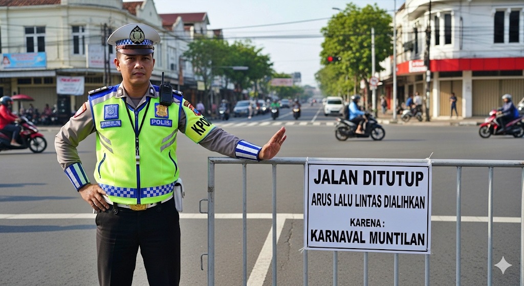 Karnaval Muntilan 2025, Polisi Terapkan Penutupan Jalan dan Pengalihan ...