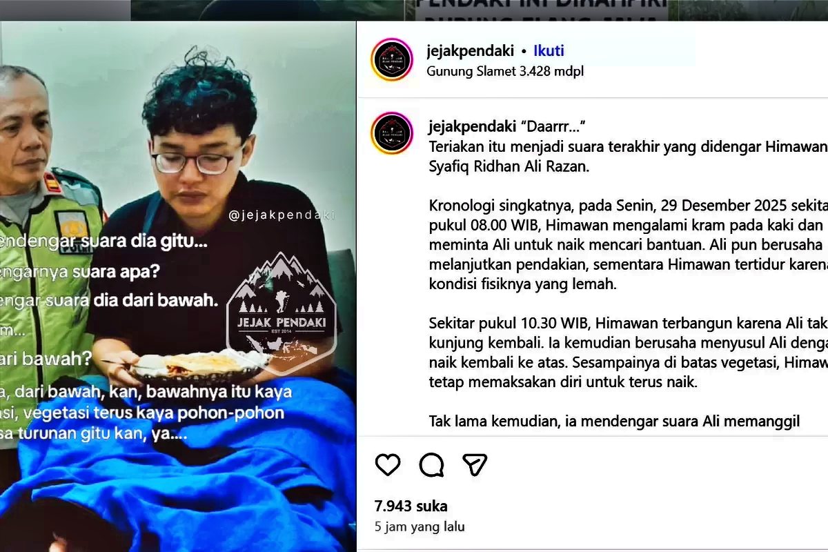 Diserang Netizen, Rekan Pendaki Syafiq Ali Dapat Pendampingan Khusus Pemkot Magelang - BorobudurNews